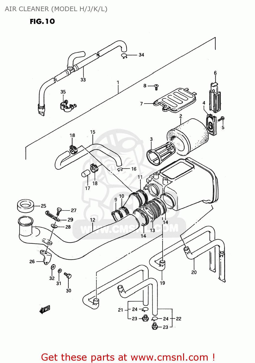 TUBE ASSEMBLY,DRAIN for LT-F250 QUAD RUNNER 1990 (L) USA (E03 ...
