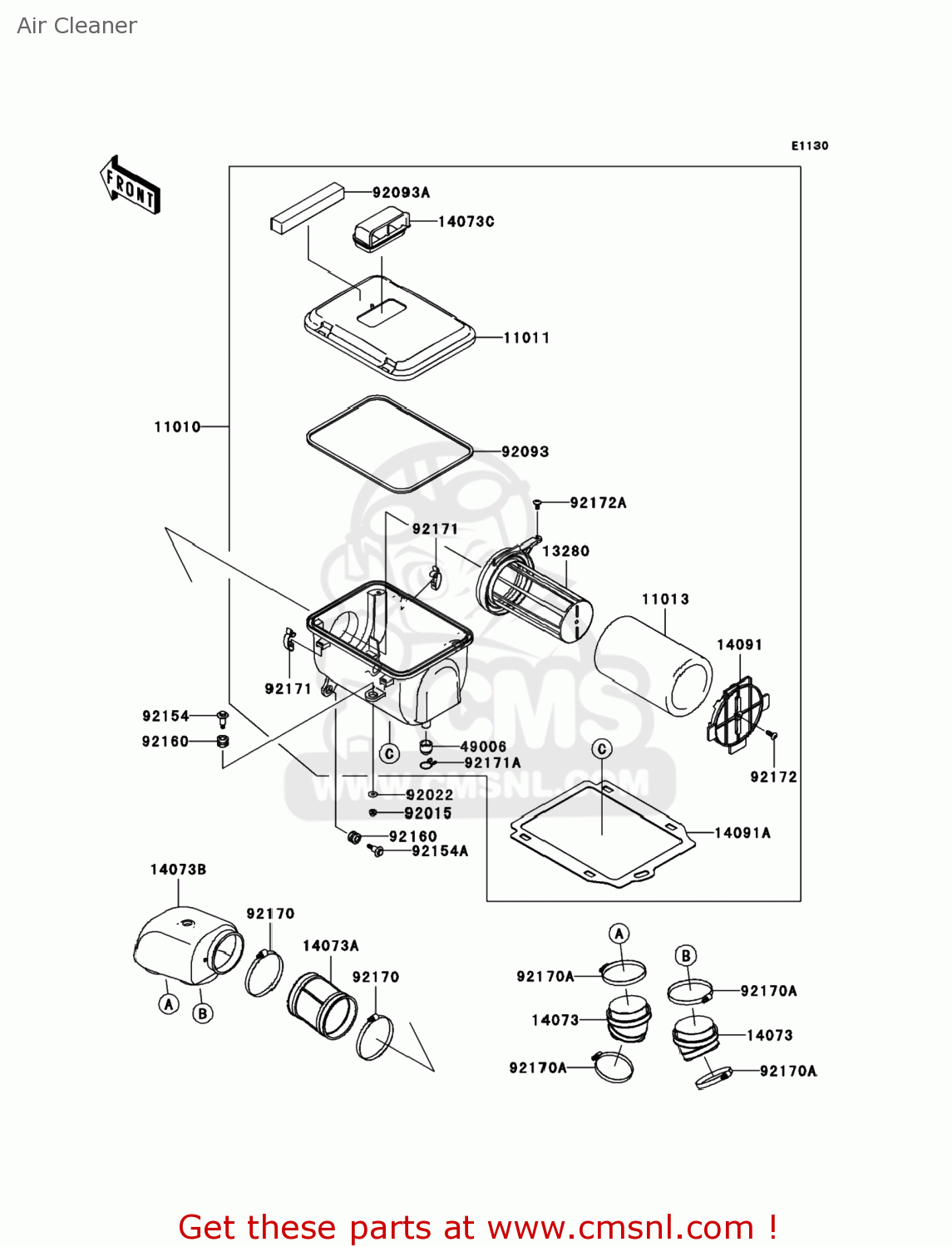 920930126: Seal Kawasaki - buy the 92093-0126 at CMSNL