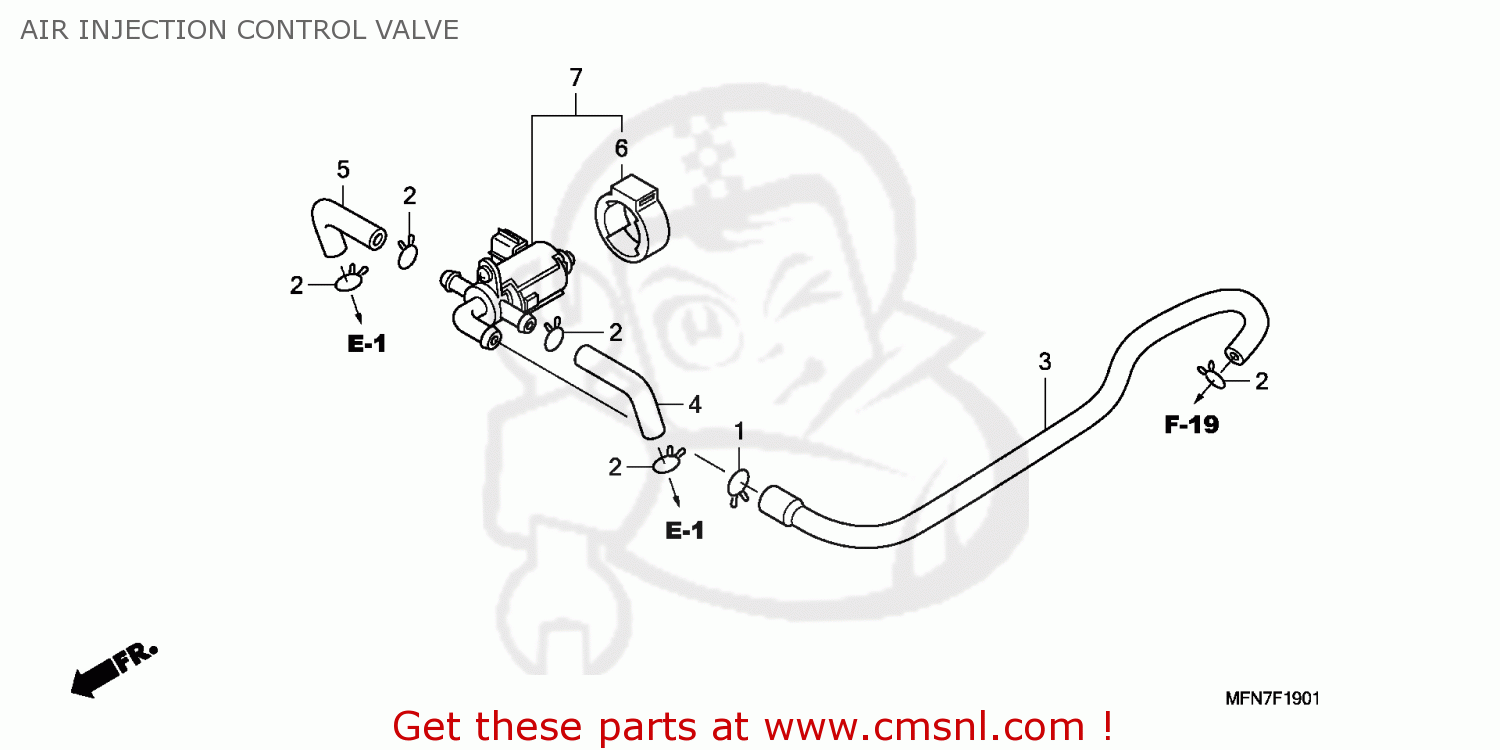 18653MFND00: Tube C,aicv Honda - buy the 18653-MFN-D00 at CMSNL