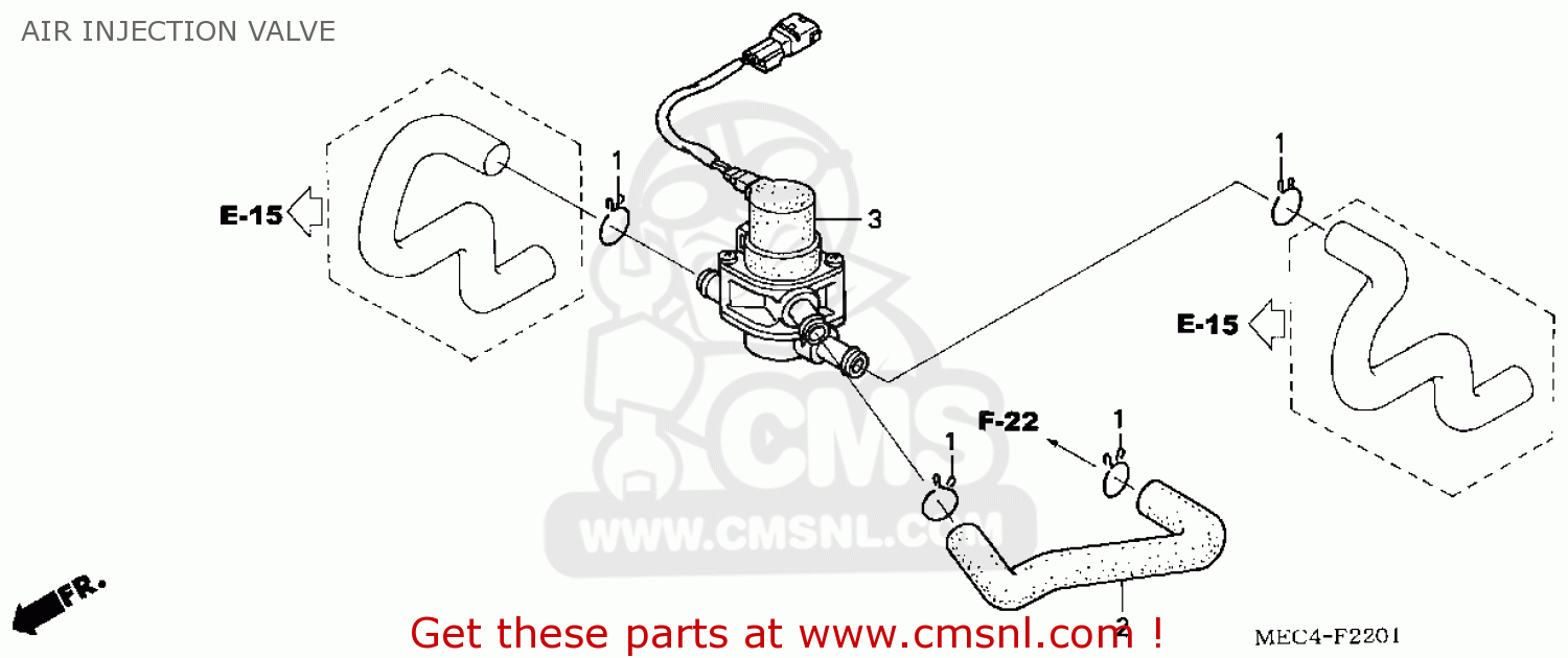 36450MEC010: Valve Assy. Honda - buy the 36450-MEC-010 at CMSNL
