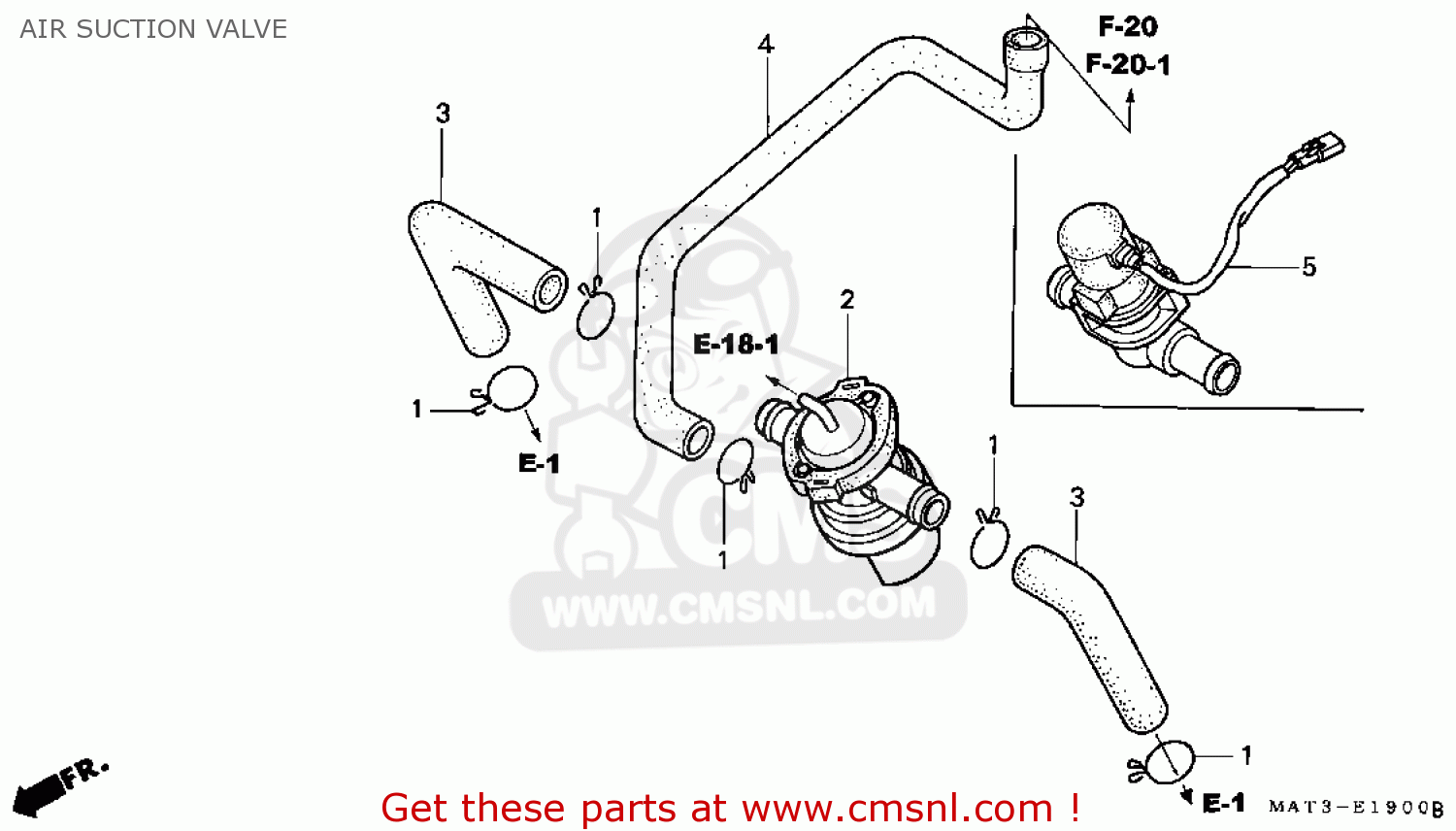 18650MAT661: Aicv Assy Honda - buy the 18650-MAT-661 at CMSNL