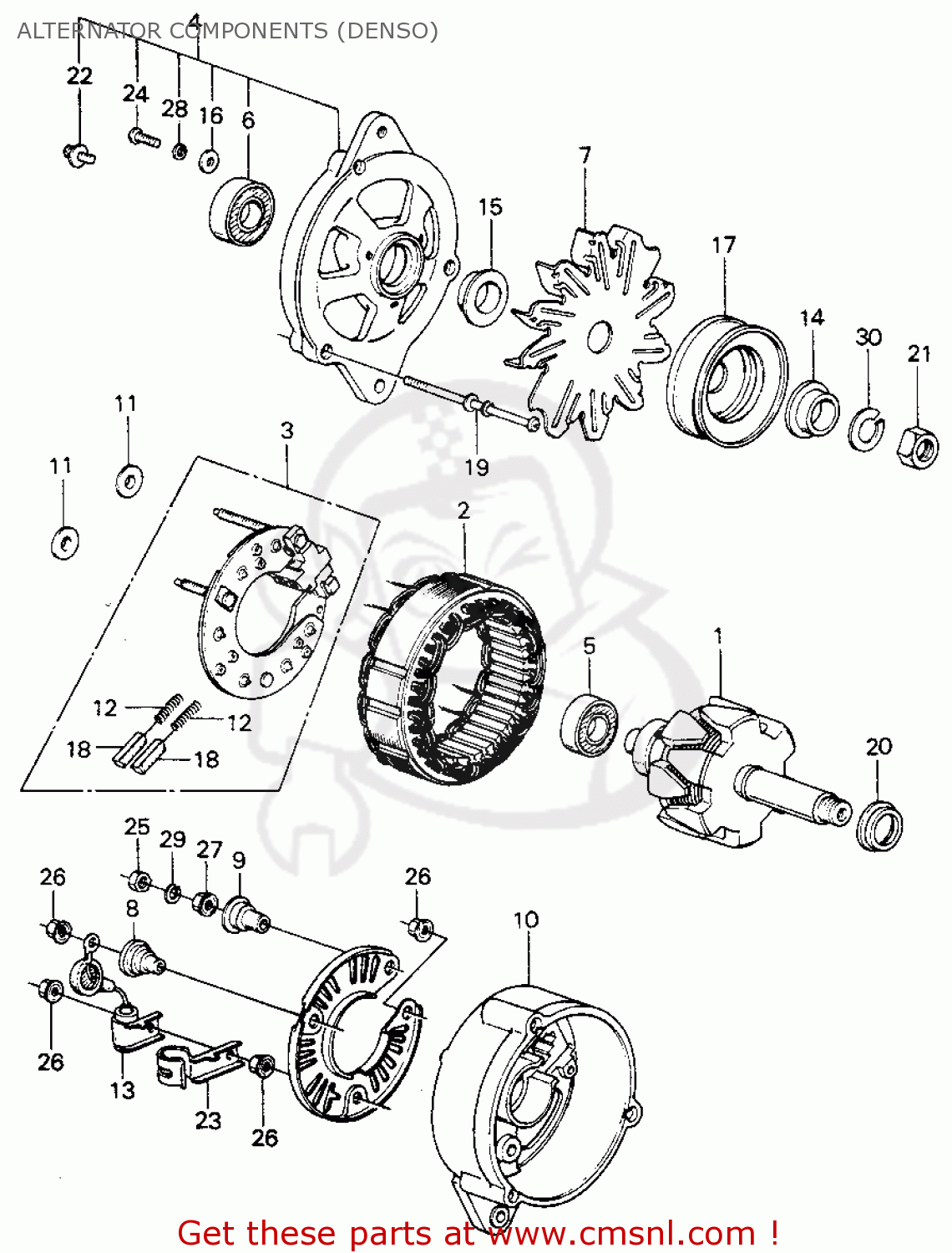 31109PC0004: Frame, Drive End Honda - buy the 31109-PC0-004 at CMSNL