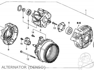 31100RAAA03: Ac Generator Assy Honda - buy the 31100-RAA-A03 at CMSNL