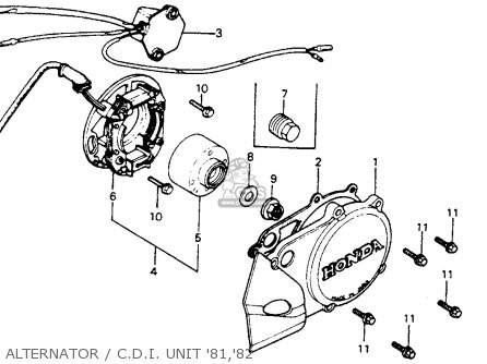 31100KA3003: A.c.gen.assy. Honda - buy the 31100-KA3-003 at CMSNL