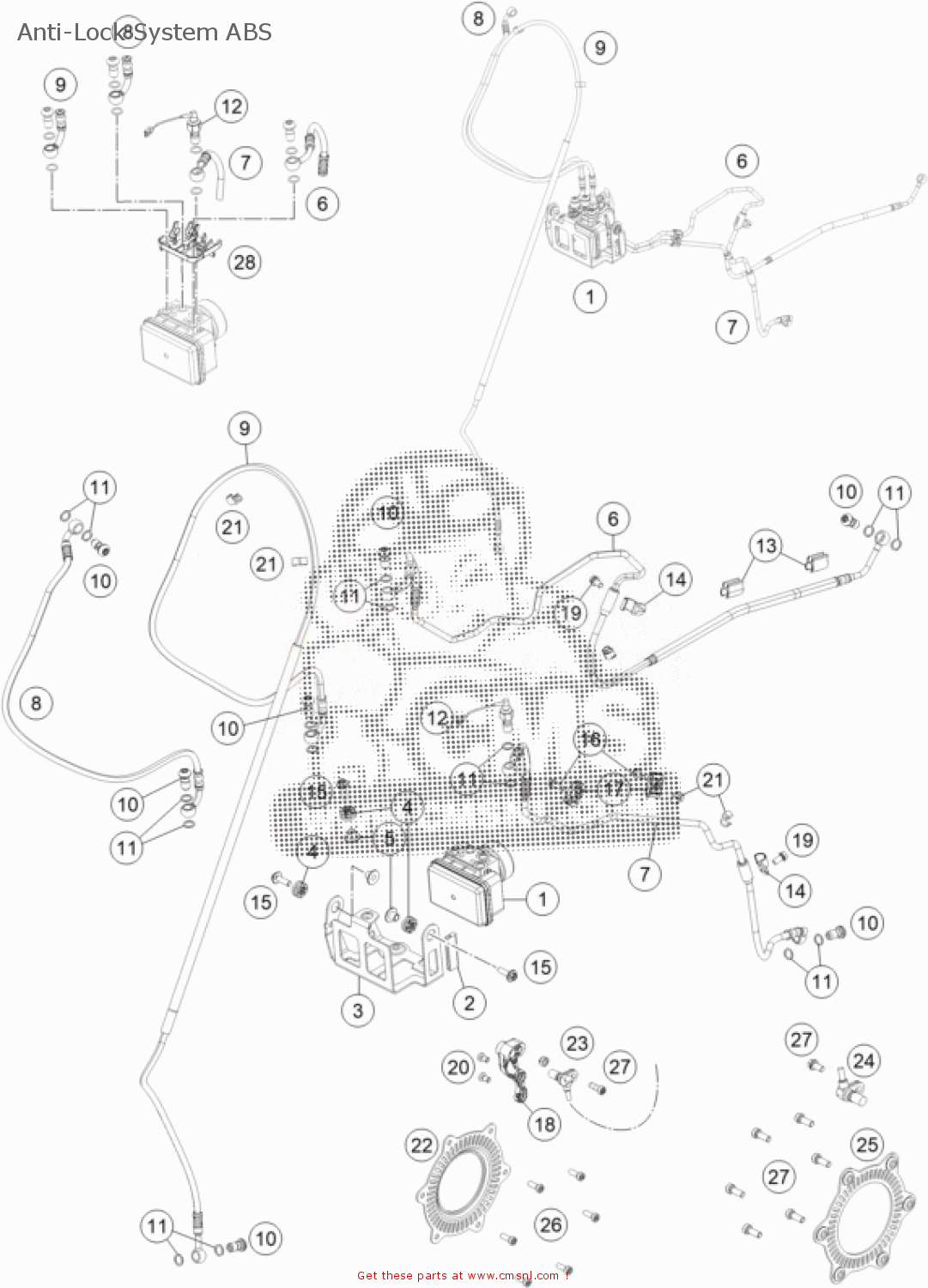 ABS MODUL FILLED for 690 SMC R US 2020 - order at CMSNL