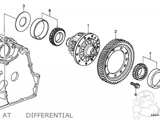41100PCJ900: Diff Comp Honda - buy the 41100-PCJ-900 at CMSNL
