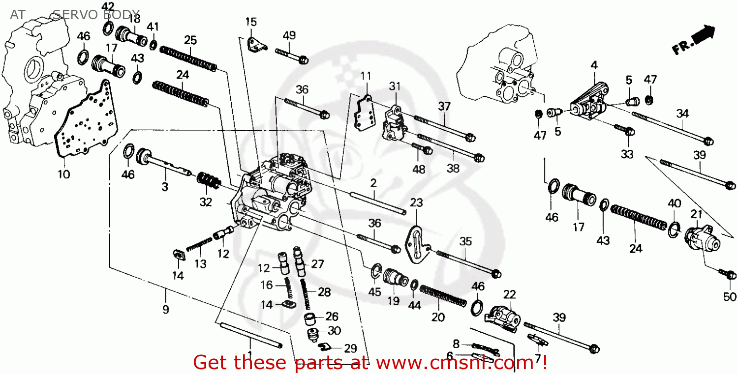 27405PF4C01: Servo Body Sub As Honda - buy the 27405-PF4-C01 at CMSNL