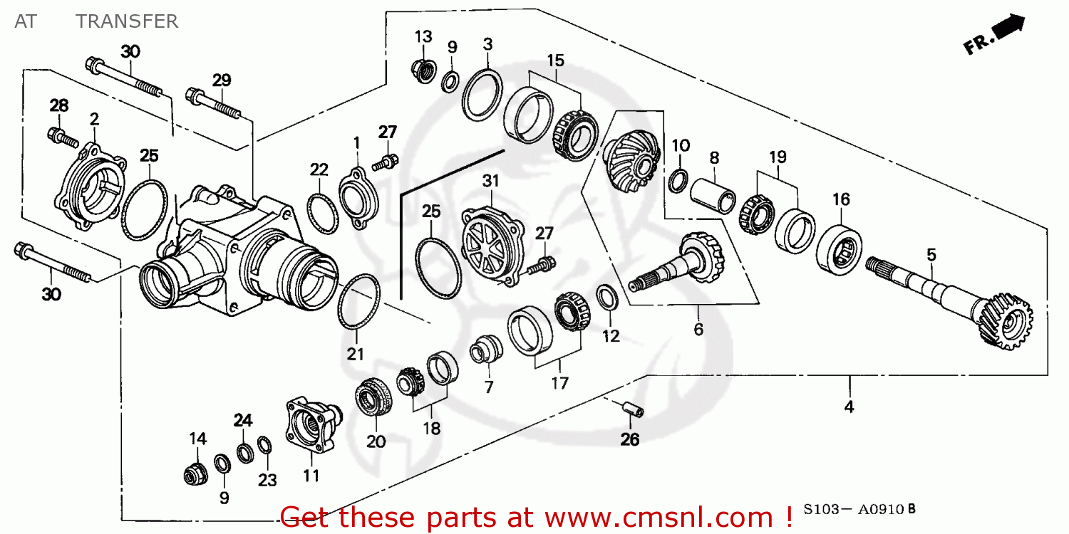 29000P4T030: Transfer Assy Honda - buy the 29000-P4T-030 at CMSNL