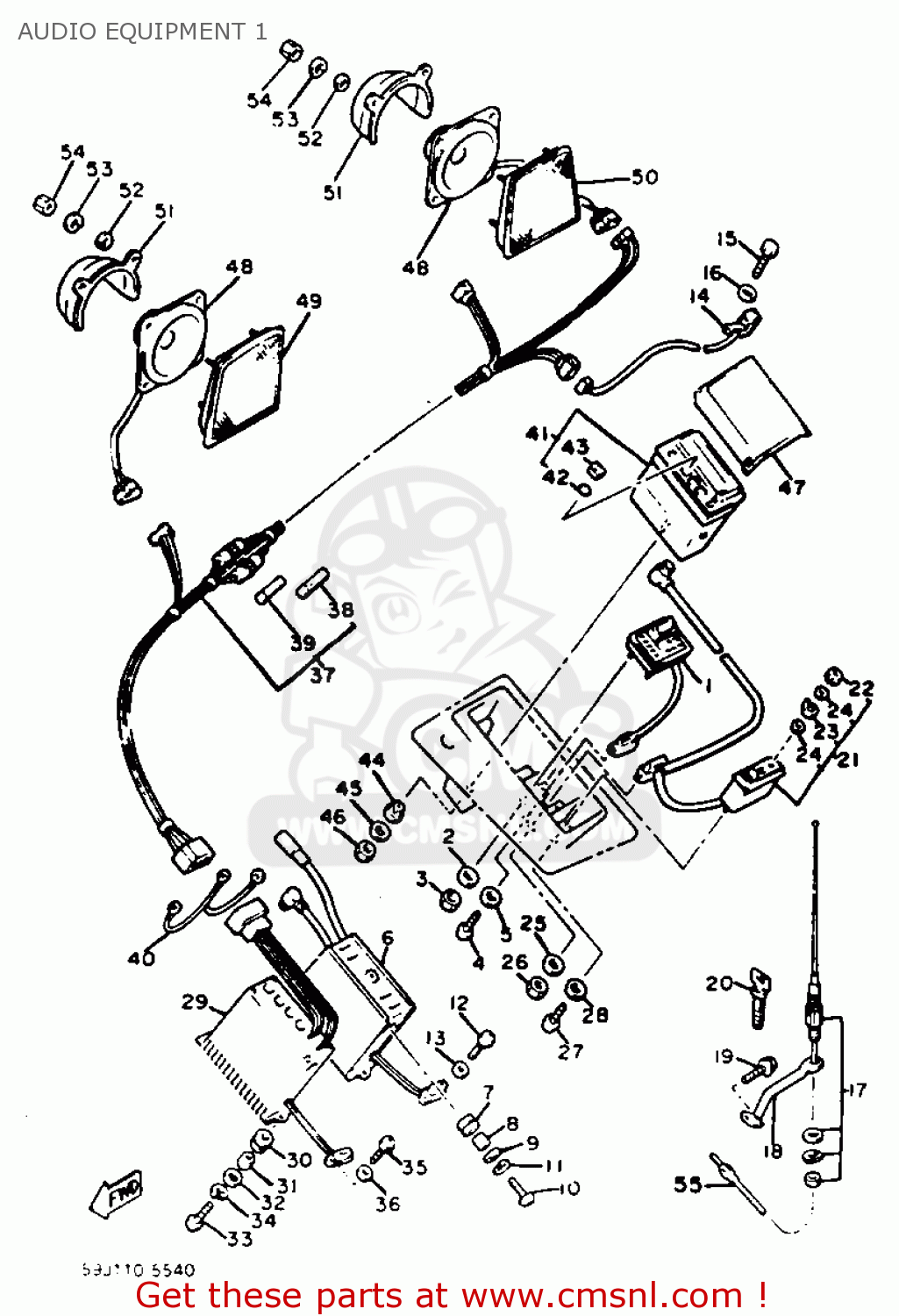ABAAUD7920: Cassette Deck Kit Yamaha - buy the ABA-AUD79-20 at CMSNL