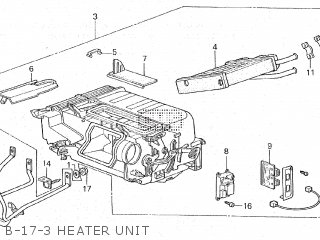 79100SE0053: Heater Unit Assy. Honda - buy the 79100-SE0-053 at CMSNL