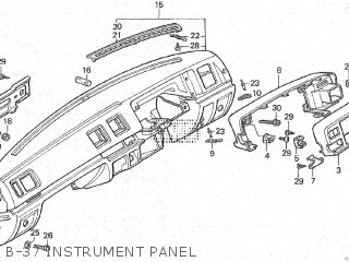 66820692010ZA: Panel Comp., Instrument *nh-1l* Honda - buy the 66820 ...