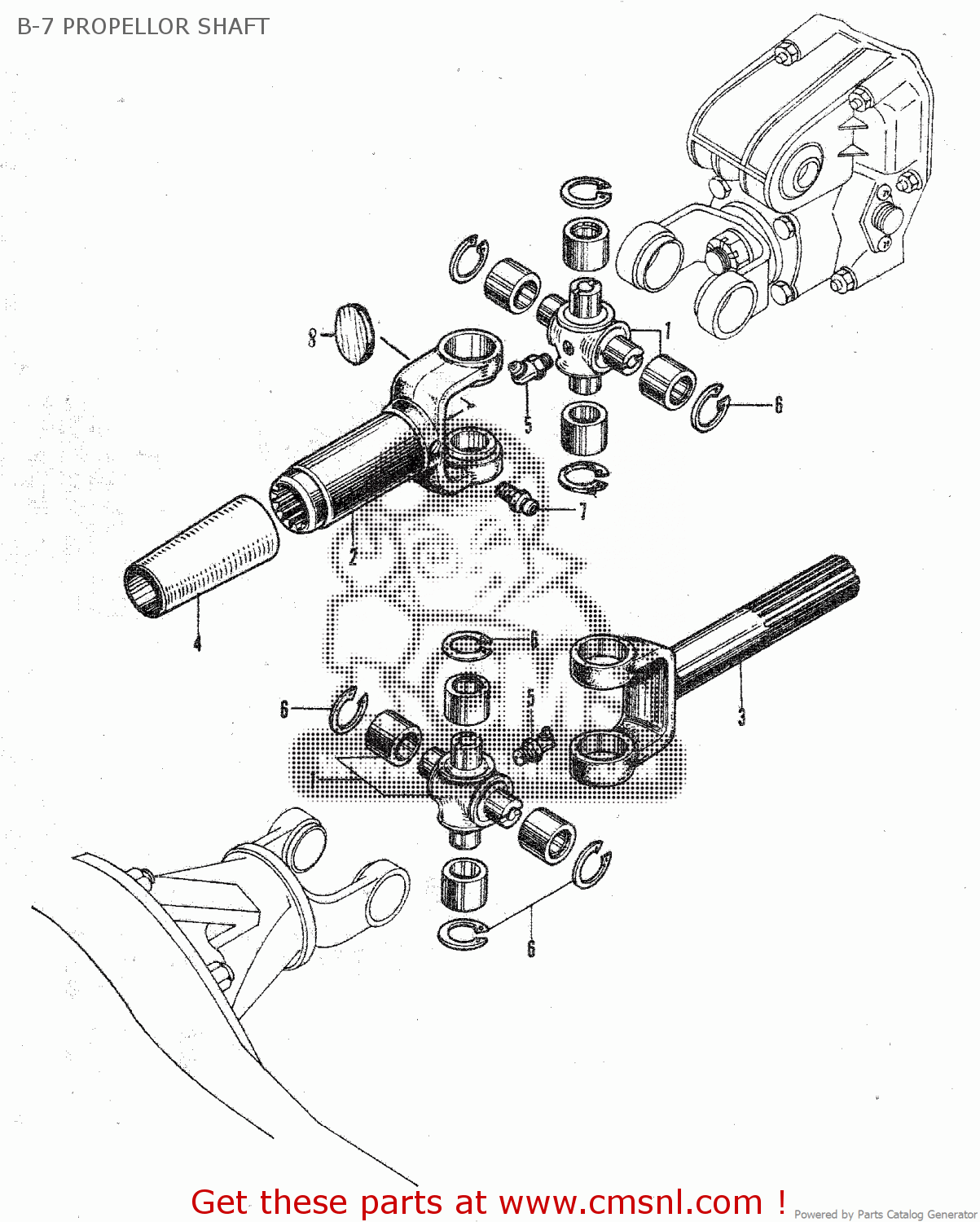 40121563000YA: Yoke-b Assy Honda - buy the 40121-563-000YA at CMSNL