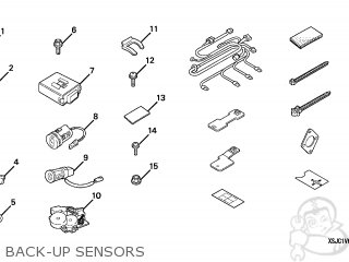 08V67SJC100: Sensor, Back-up Honda - buy the 08V67-SJC-100 at CMSNL