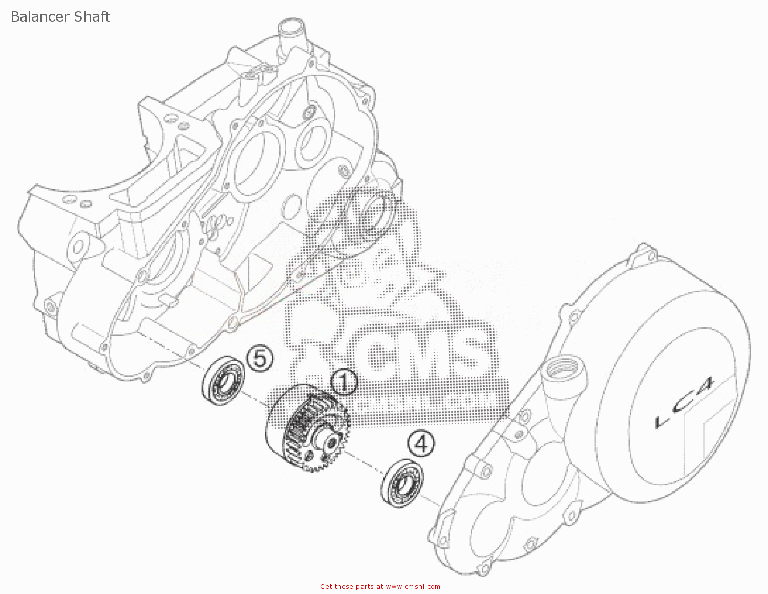 GROOVED BALL BEAR. TM 16004 C3 for 640 LC 4 USA 2001 - order at CMSNL