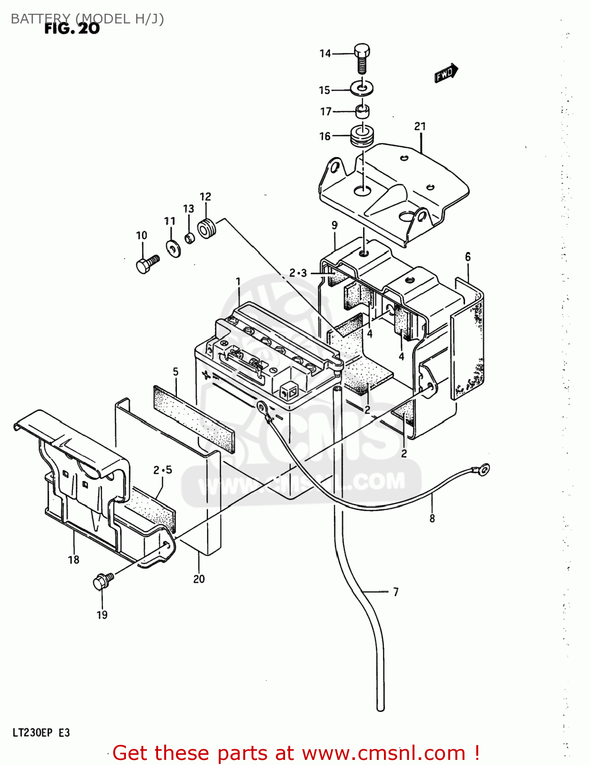3361035B60: Battery Assembly (12v) Suzuki - buy the 33610-35B60 at CMSNL