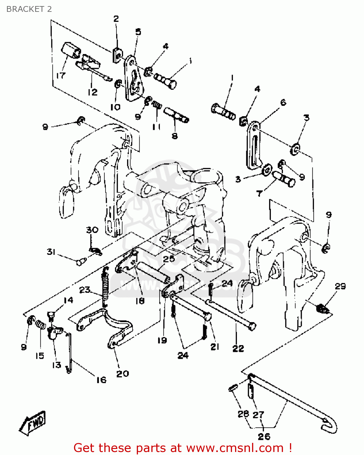 6764361300: Arm, Tilt Lock Yamaha - buy the 676-43613-00 at CMSNL