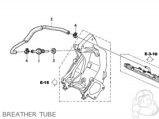 17131RAAA00: Tube Comp,pcv Honda - buy the 17131-RAA-A00 at CMSNL