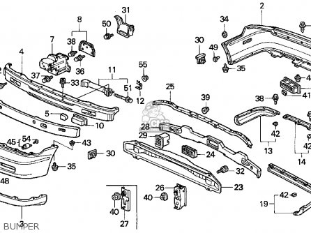 71530SV4A01: Beam,rr Bumper Honda - buy the 71530-SV4-A01 at CMSNL