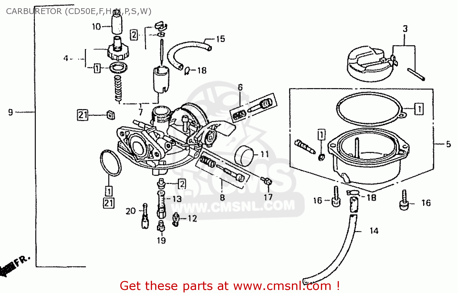 16012065921: Needle Set,jet Honda - buy the 16012-065-921 at CMSNL