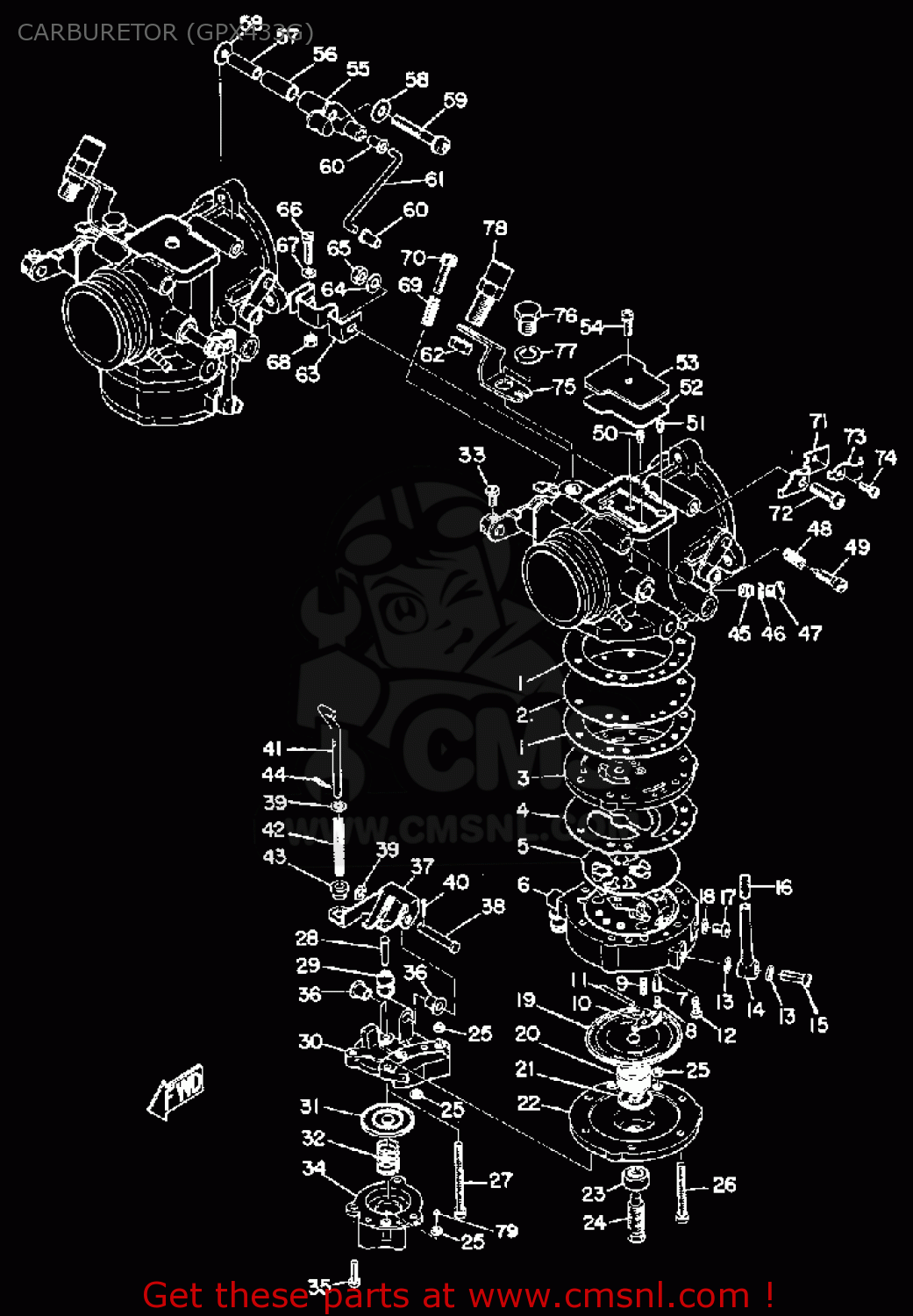 8881451648: Jet,main #148 (#148) Yamaha - buy the 888-14516-48 at CMSNL