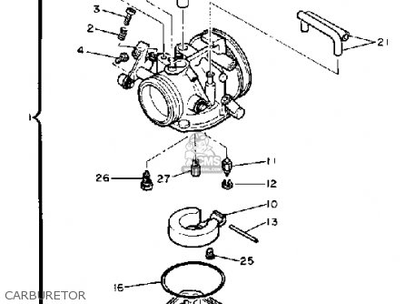 8A61451665: Jet, Main (#165) Yamaha - buy the 8A6-14516-65 at CMSNL