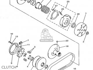 5CG1762000: Primary Sliding Sheave Comp. Yamaha - buy the 5CG-17620-00 ...