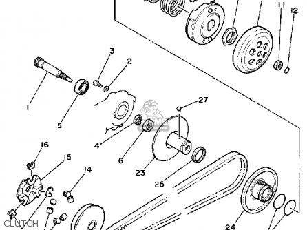 2EX1762001: Primary Sliding Sheave Comp. Yamaha - buy the 2EX-17620-01 ...