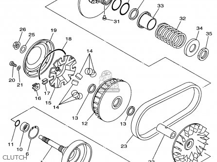 4WV1762000: Primary Sliding Sheave Comp. Yamaha - buy the 4WV-17620-00 ...