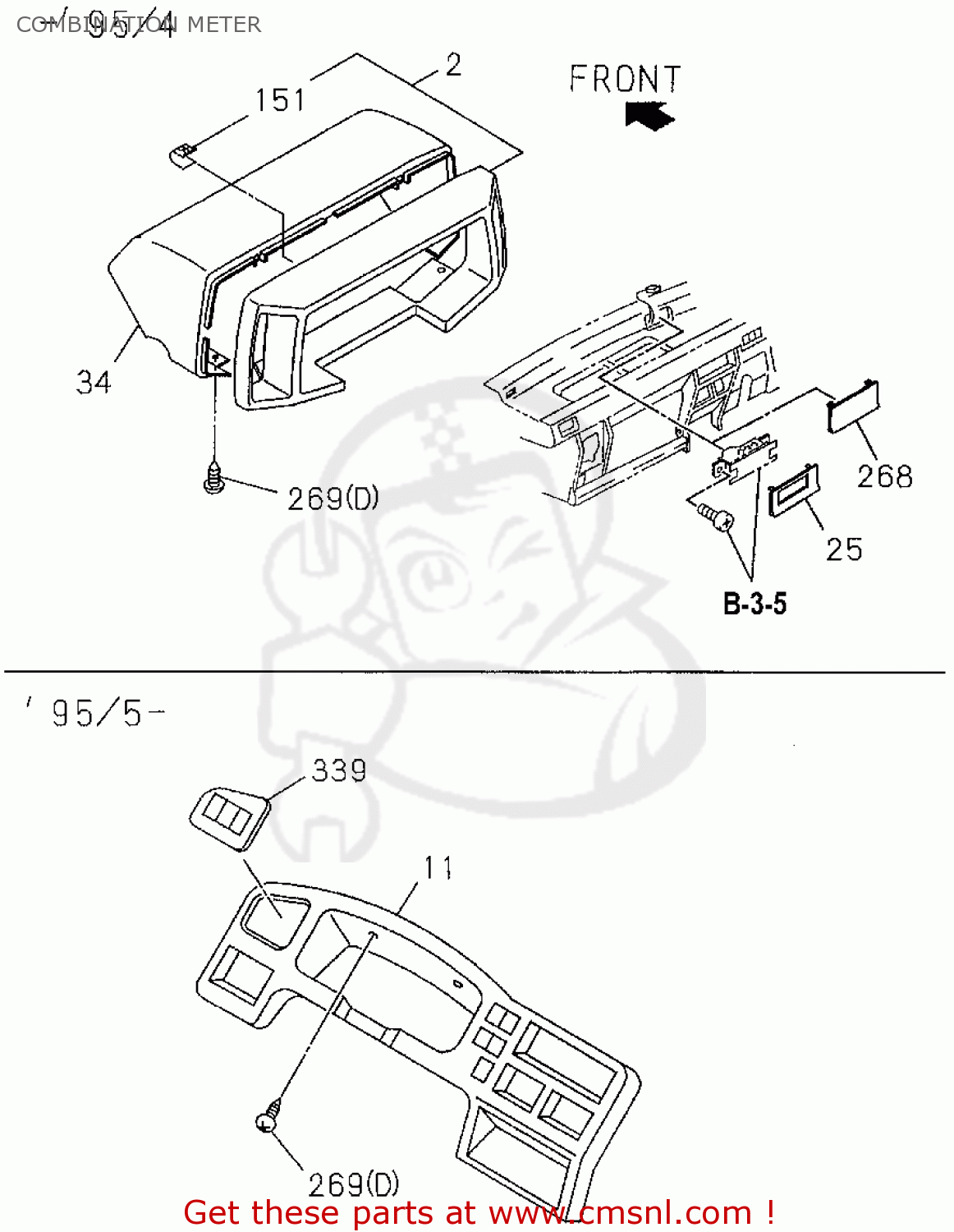8971507174: Cluster Assy Meter B Honda - buy the 8971507174 at CMSNL