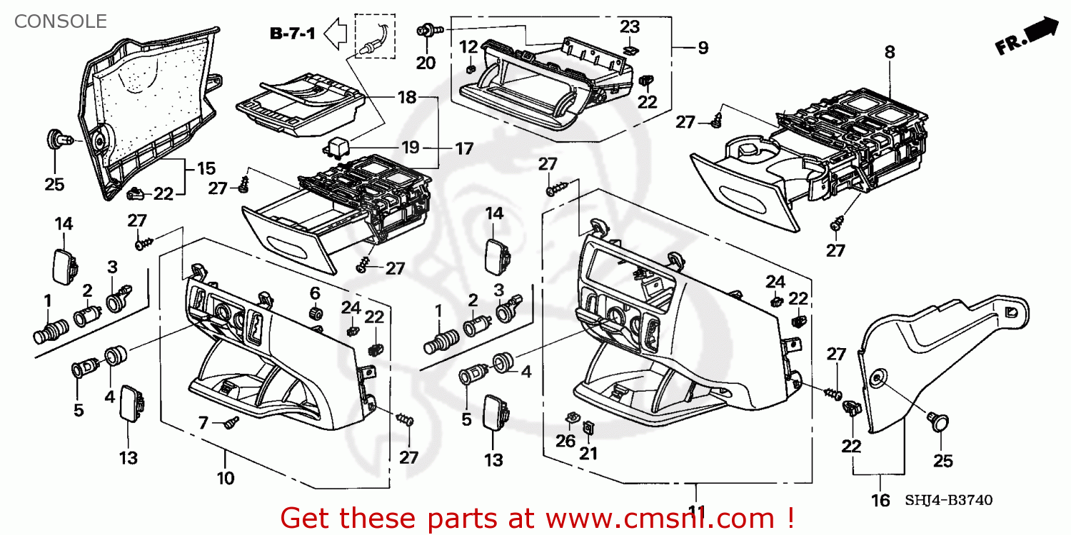 77280SHJA01ZA: Pocket Assy*g64l* Honda - buy the 77280-SHJ-A01ZA at CMSNL