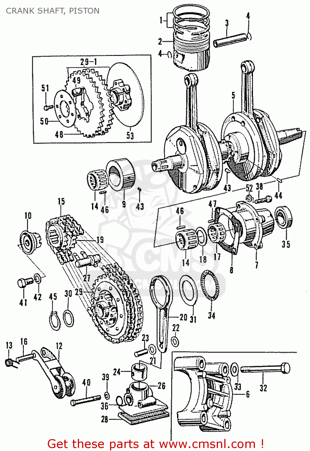 23110567030: Hub, Sprocket Primary Driven Honda - buy the 23110-567-030 ...