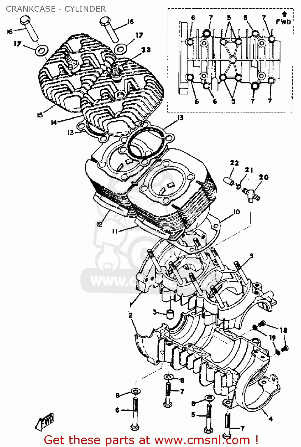 9017908076: Nut,spec'l Shape Yamaha - buy the 90179-08076 at CMSNL