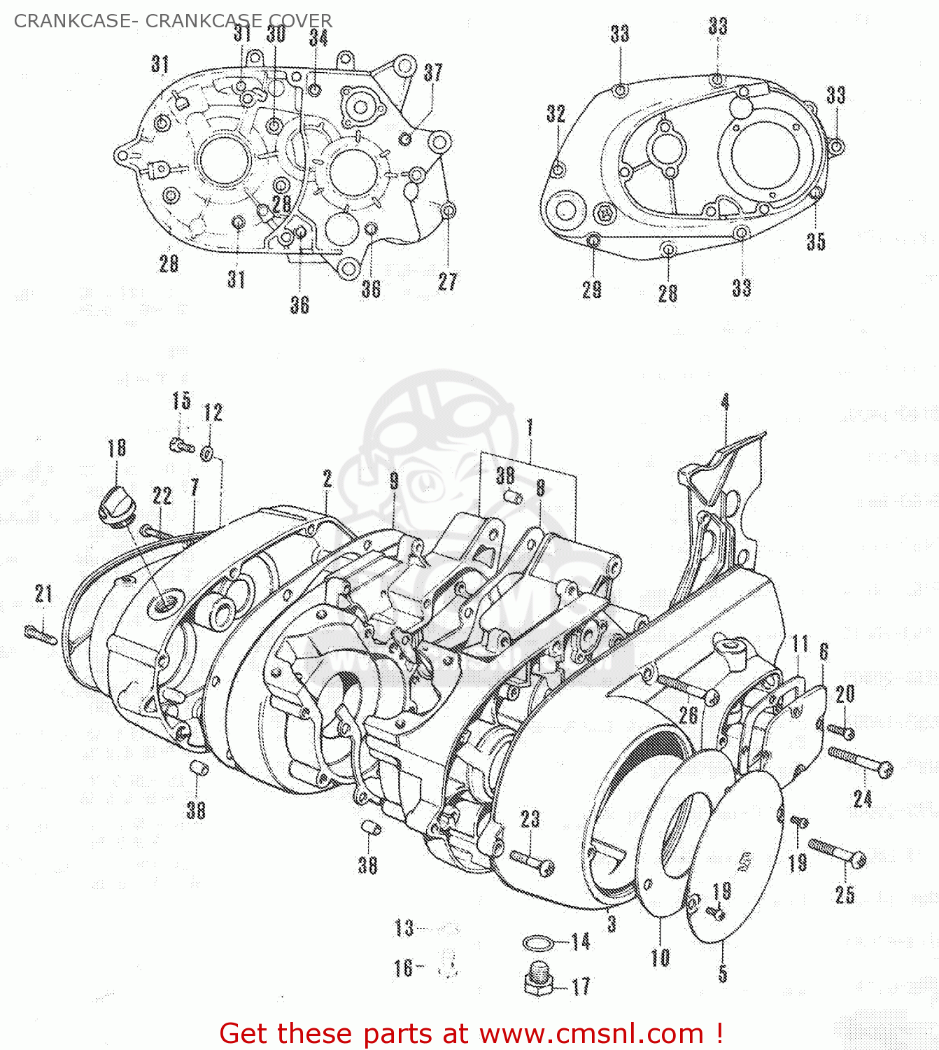 CAP,MAGNETO INSPECTION for B120 - order at CMSNL