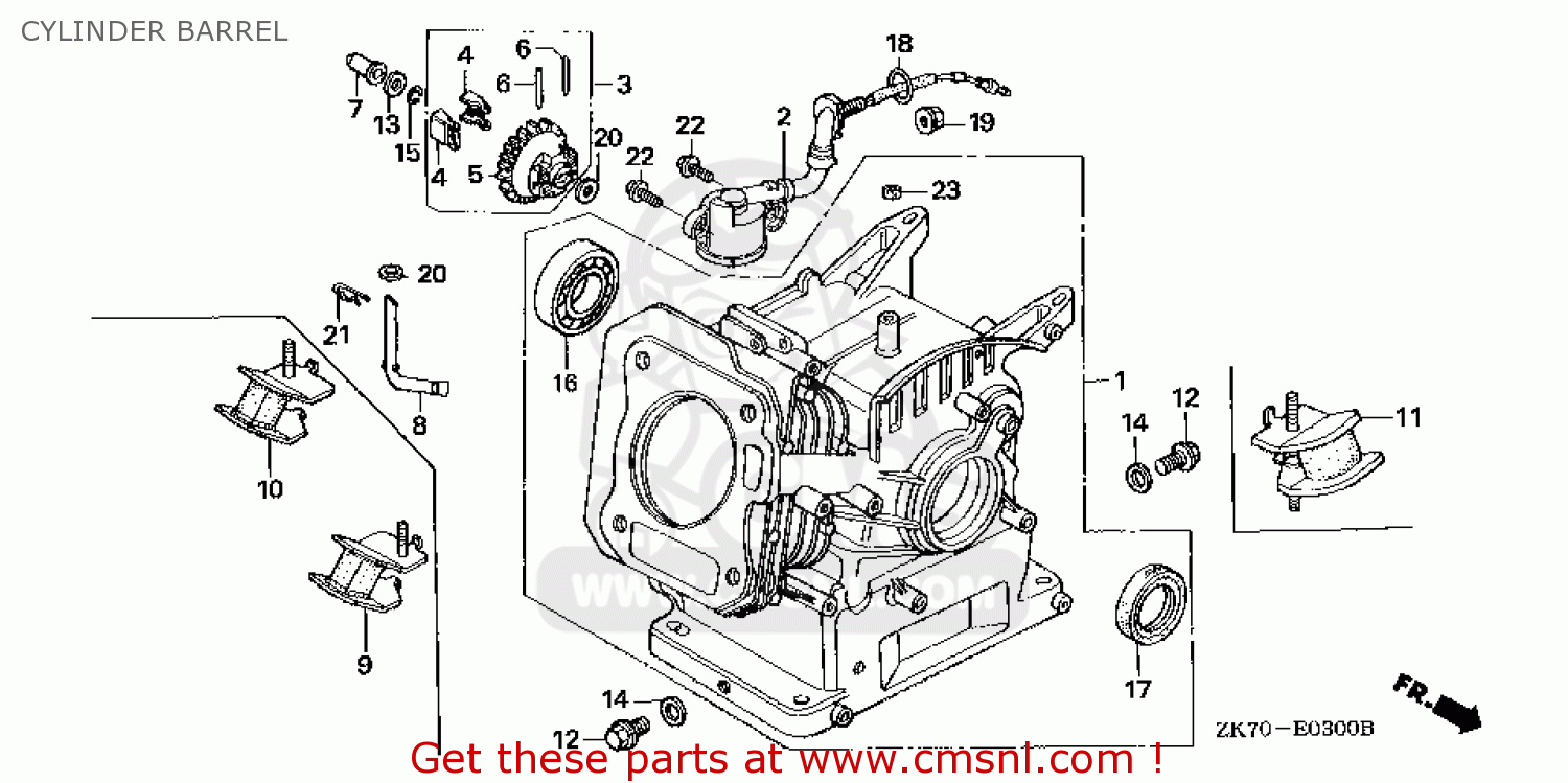 SWITCH ASSY,OIL L for GX160\LX\14ZK8403 - order at CMSNL