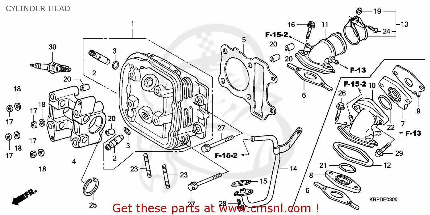17110KPL840: Pipe Comp,inlet Honda - buy the 17110-KPL-840 at CMSNL