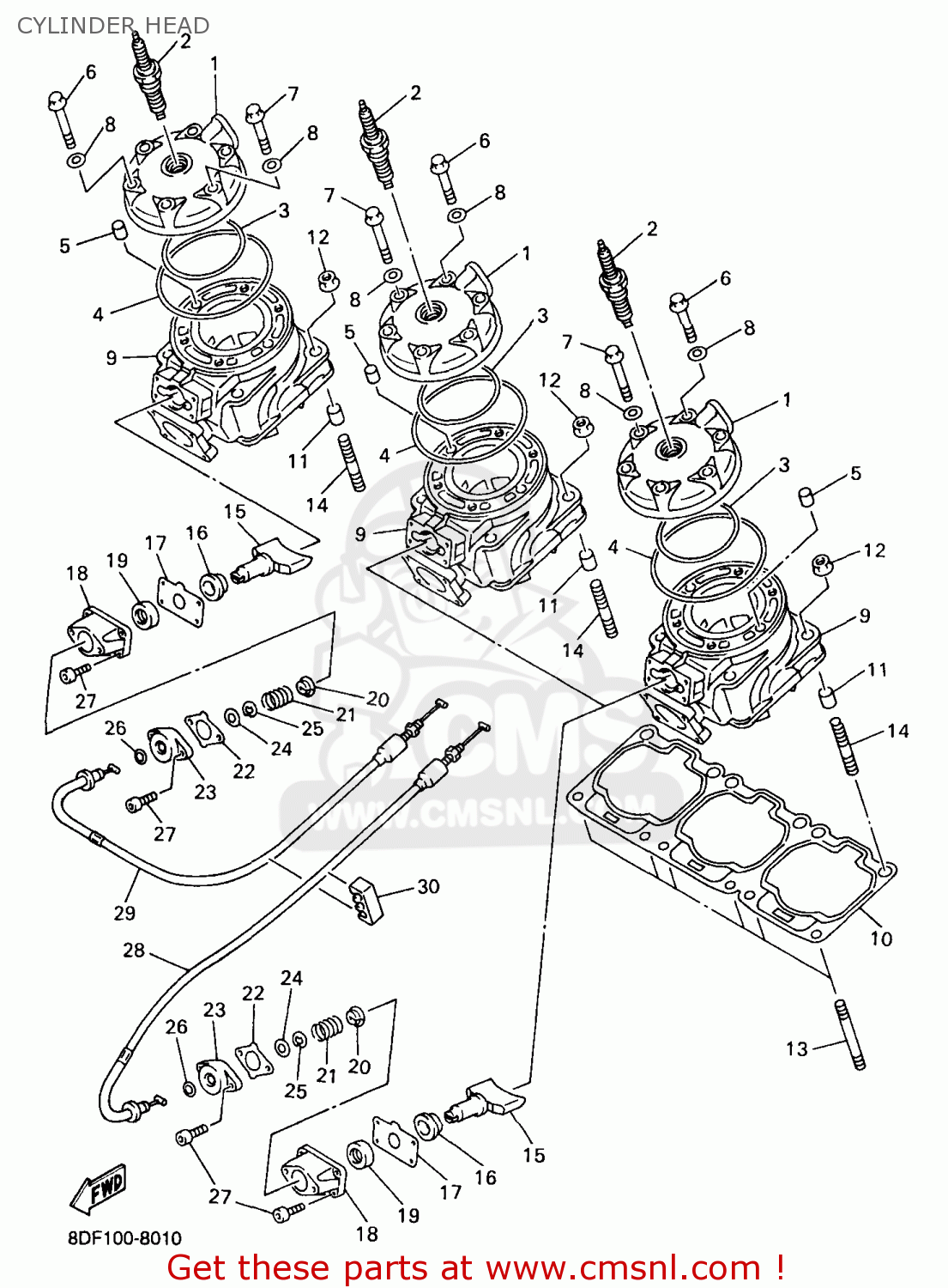 NGKBR10ECS00: Plug, Spark (ngk R Br10ecs) Yamaha - buy the NGK-BR10E-CS ...
