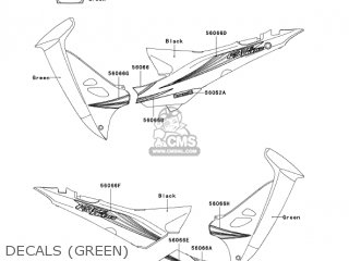 560520223: Mark,front Cover,kawa Kawasaki - buy the 56052-0223 at CMSNL