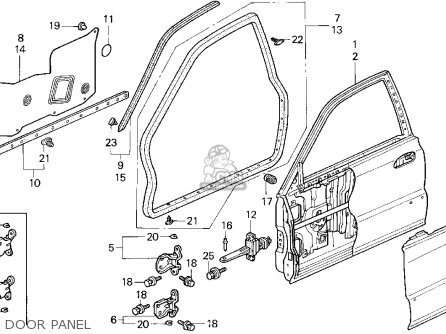 67010SV2A90ZZ: Panel Comp R Fr D Honda - buy the 67010-SV2-A90ZZ at CMSNL