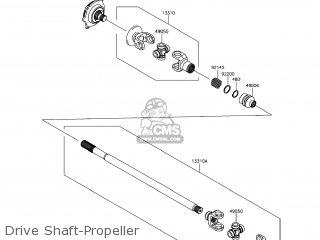 133100032: Shaft-assy,front Eng Kawasaki - buy the 13310-0032 at CMSNL