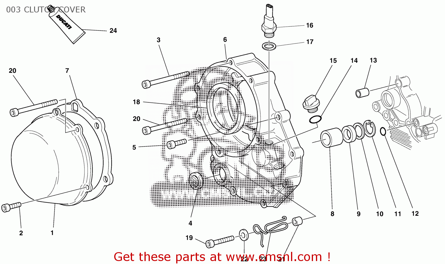Ducati MS4 2002 EU (MONSTER S4) 9151-1171B parts lists and schematics