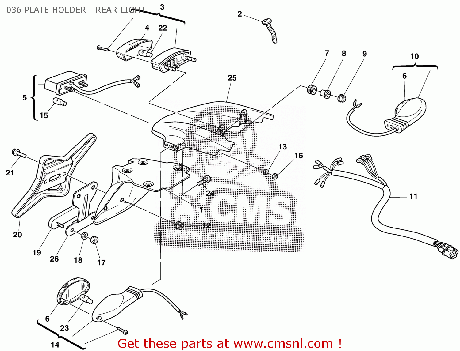Ducati MS4 2002 EU (MONSTER S4) 9151-1171B parts lists and schematics