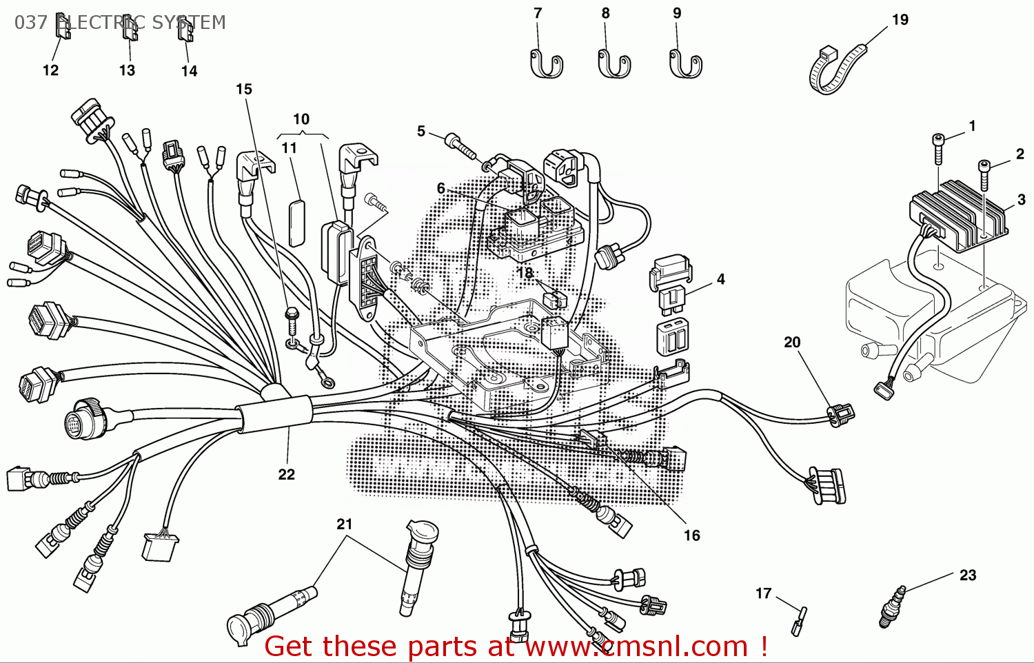 Ducati MS4 2002 EU (MONSTER S4) 9151-1171B parts lists and schematics