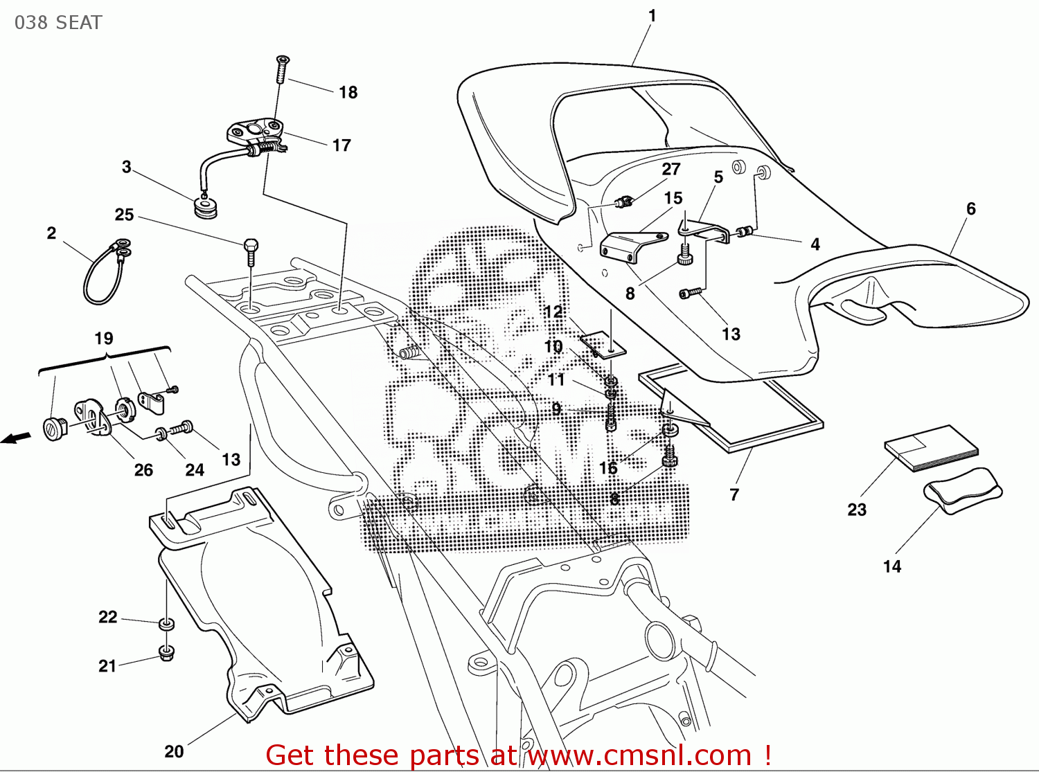 Ducati MS4 2002 EU (MONSTER S4) 9151-1171B parts lists and schematics