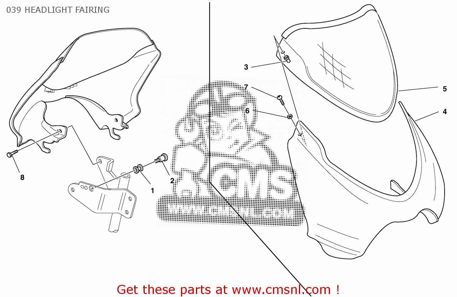 Ducati MS4 2002 EU (MONSTER S4) 9151-1171B parts lists and schematics