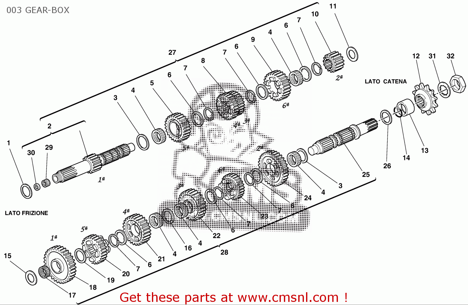 Ducati SBK999 2004 EU (SUPERBIKE 999) 9151-1602B parts lists and schematics