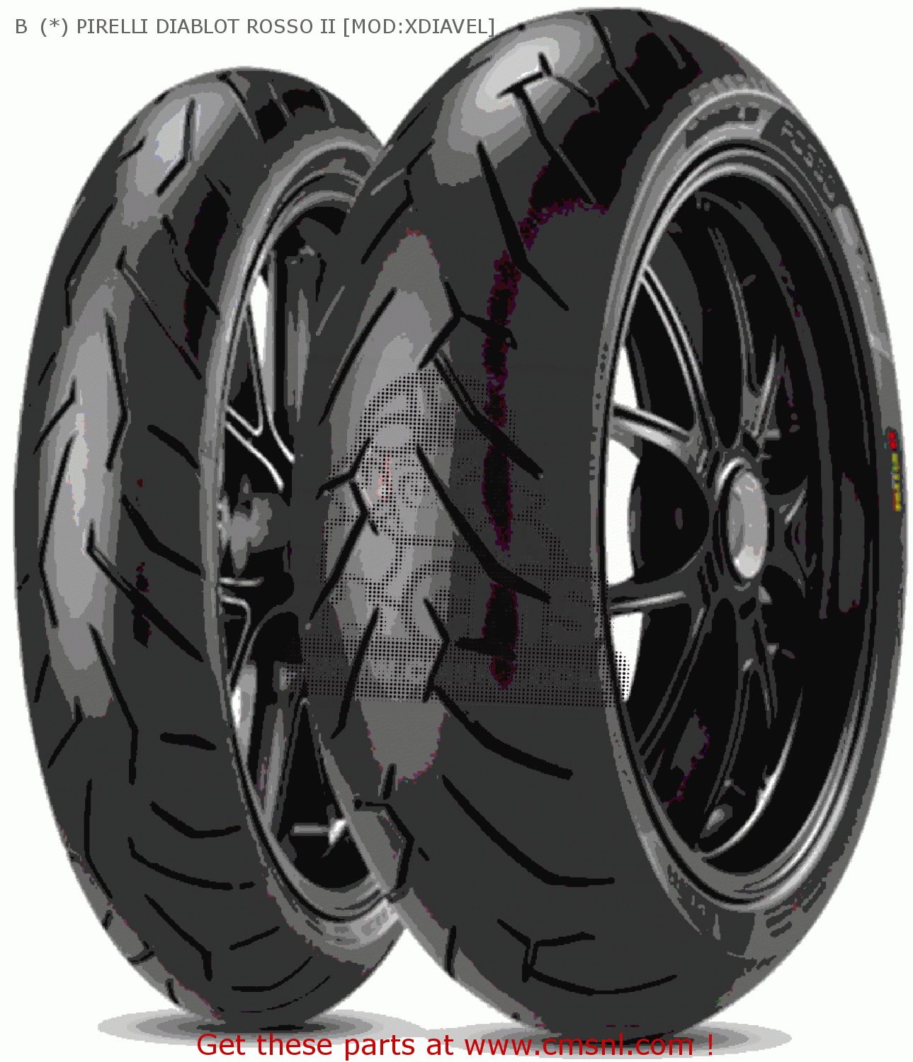 Ducati XDIAVEL 2018 UK (XDIAVEL DMH) D240-00018 B (*) PIRELLI DIABLOT ...