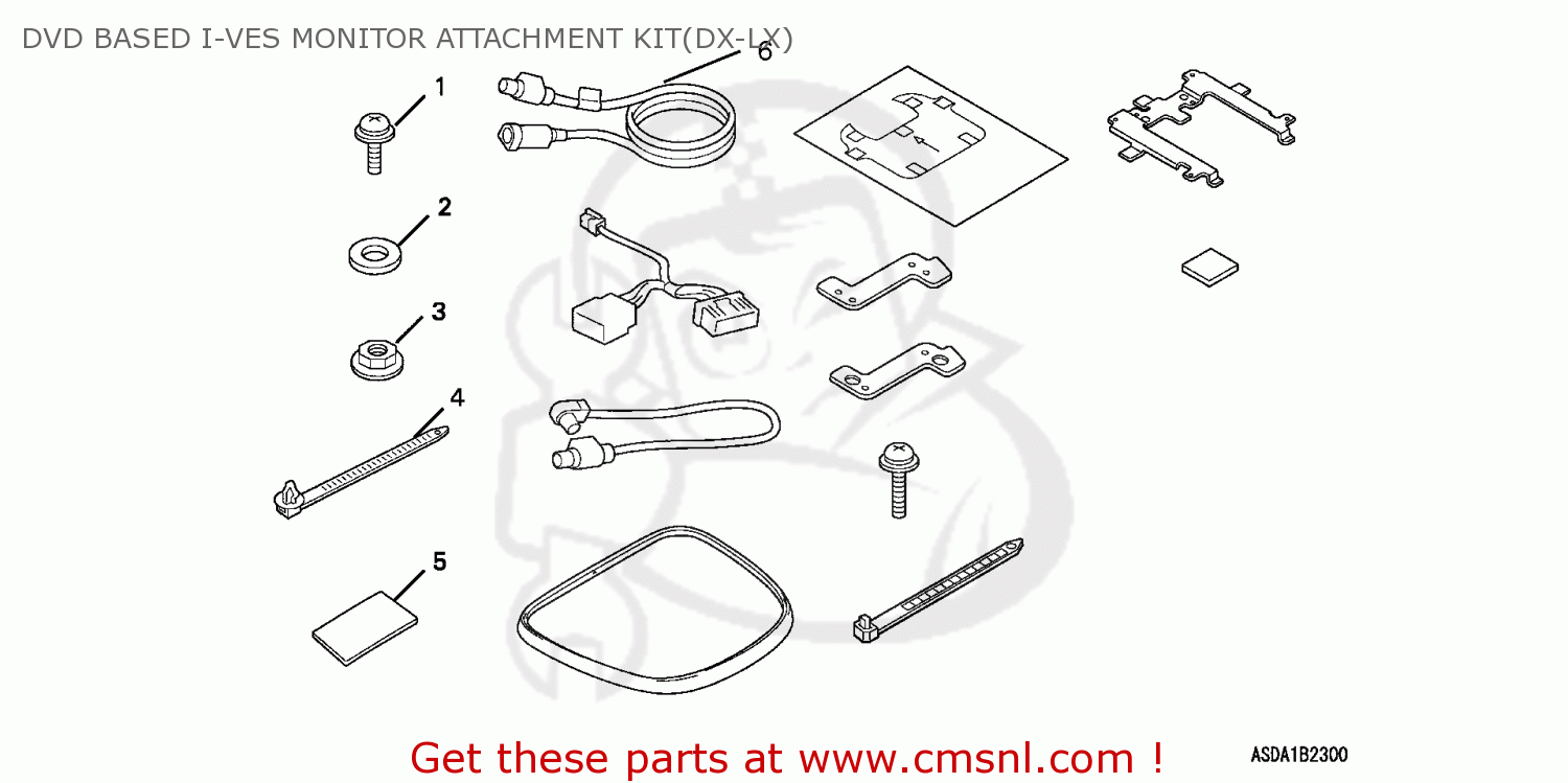 08A23SDA1M041: Din Cord Honda - buy the 08A23-SDA-1M041 at CMSNL