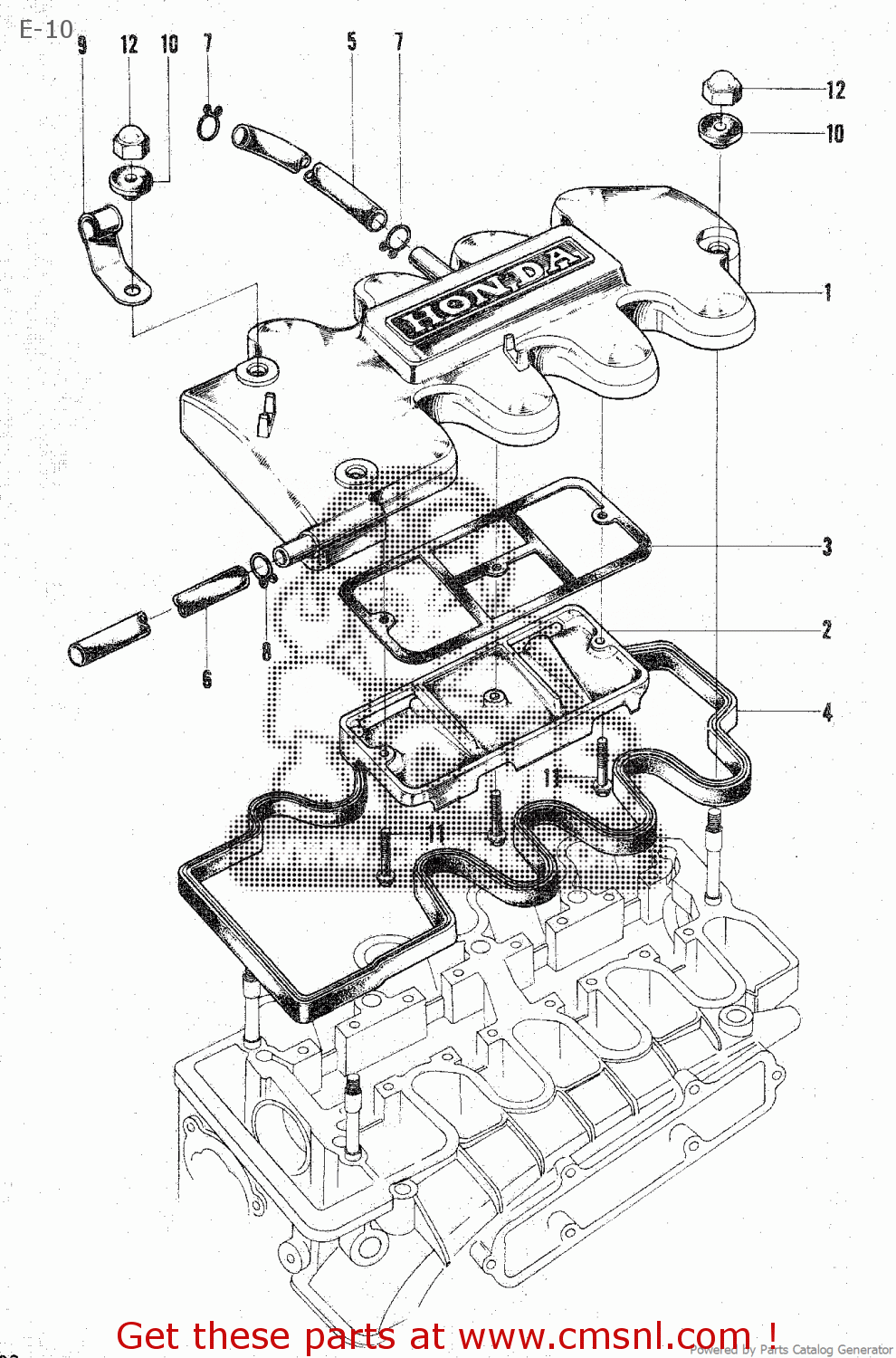 15767590303: Clip A,tube Honda - buy the 15767-590-303 at CMSNL