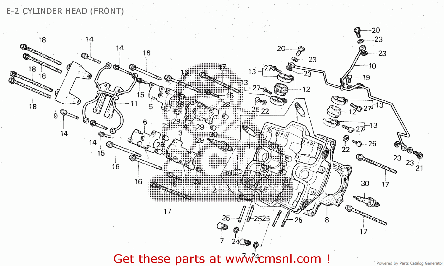 15311KE7010: Pipe, Oil Path Honda - buy the 15311-KE7-010 at CMSNL