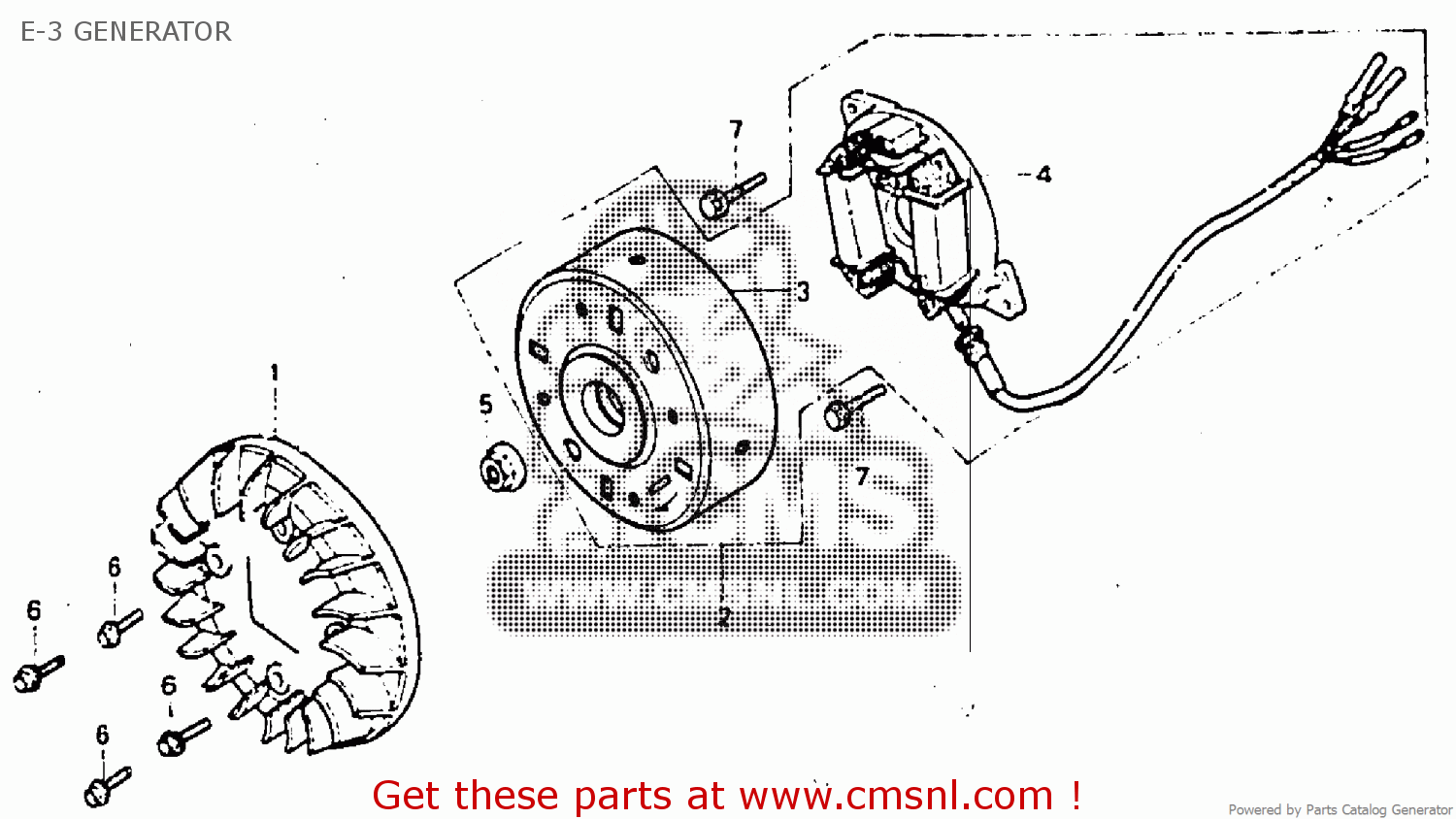 31100KG8622: Ac Gen Assy Honda - buy the 31100-KG8-622 at CMSNL